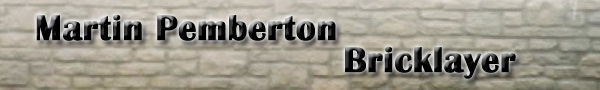 Martin Pemberton: Brickwork Specialist, Cheltenham, Gloucestershire, UK